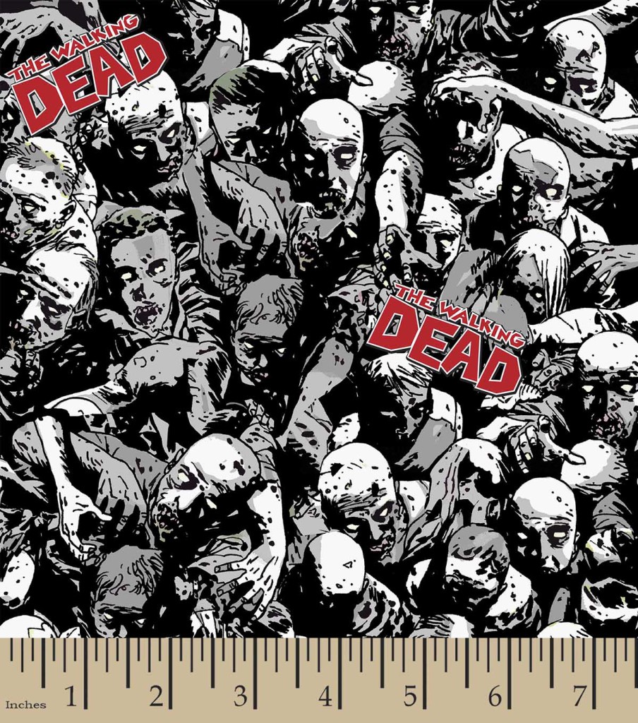 DIY ZOMBIE! Walking Dead Fabrics are Now Available - CATHIE FILIAN's ...