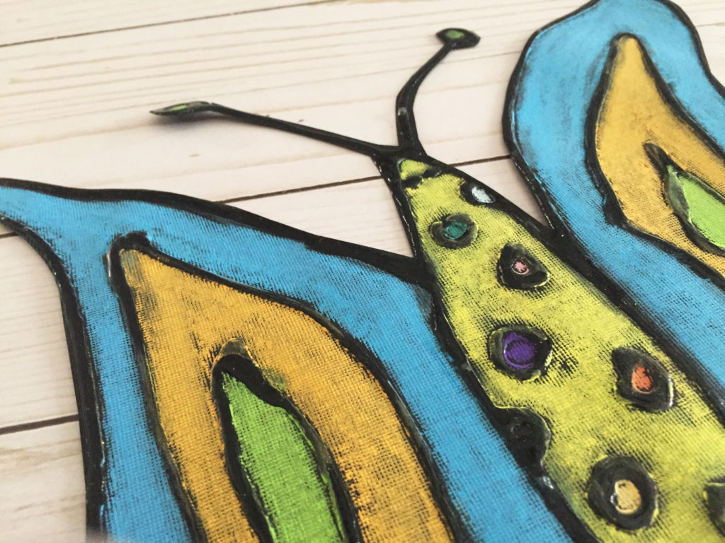 chalk butterfly close up - CATHIE FILIAN's Handmade Happy Hour