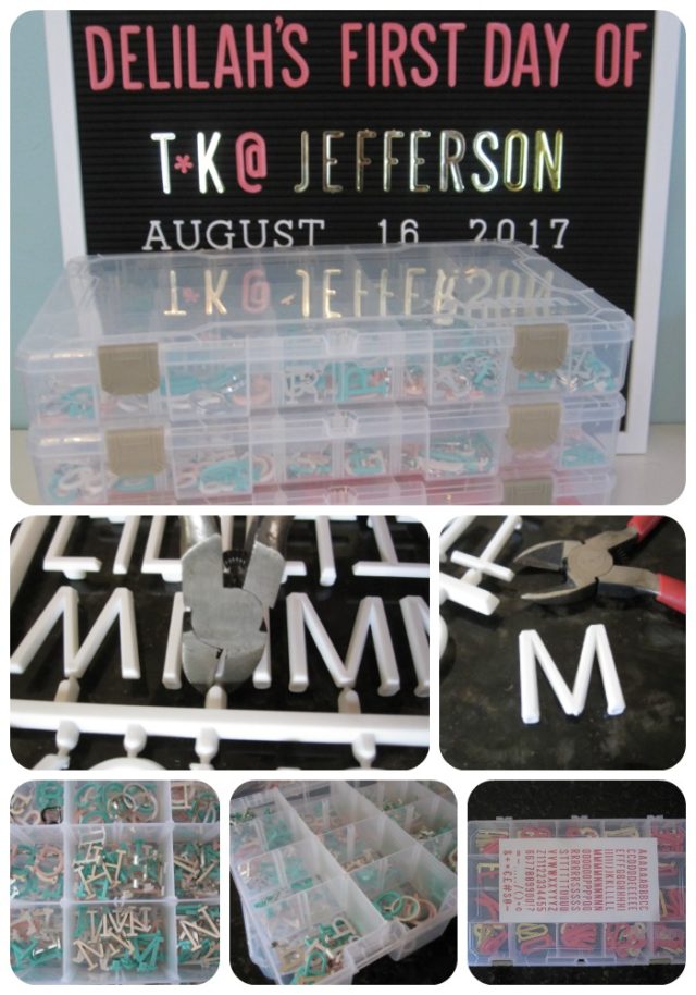 Storage Tips for Letterboard Letters - CATHIE FILIAN's Handmade Happy Hour