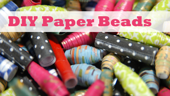 diy how to make paper beads - CATHIE FILIAN's Handmade Happy Hour