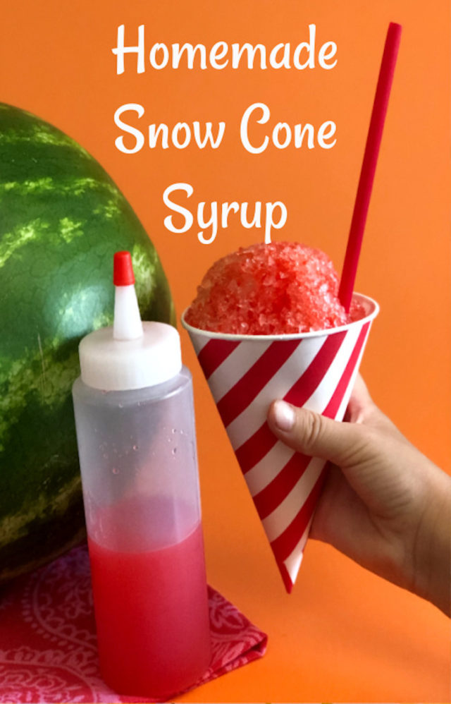 Homemade Snow Cone Syrup with Kool-Aid - CATHIE FILIAN's Handmade Happy ...