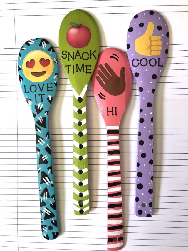Craft Back to School Zoom Spoons with Dollar Store Spoons for Home and ...