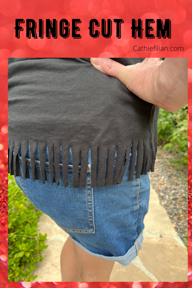 How to Make Your Own Concert T-Shirt - Easy Tee DIY! - CATHIE FILIAN's ...