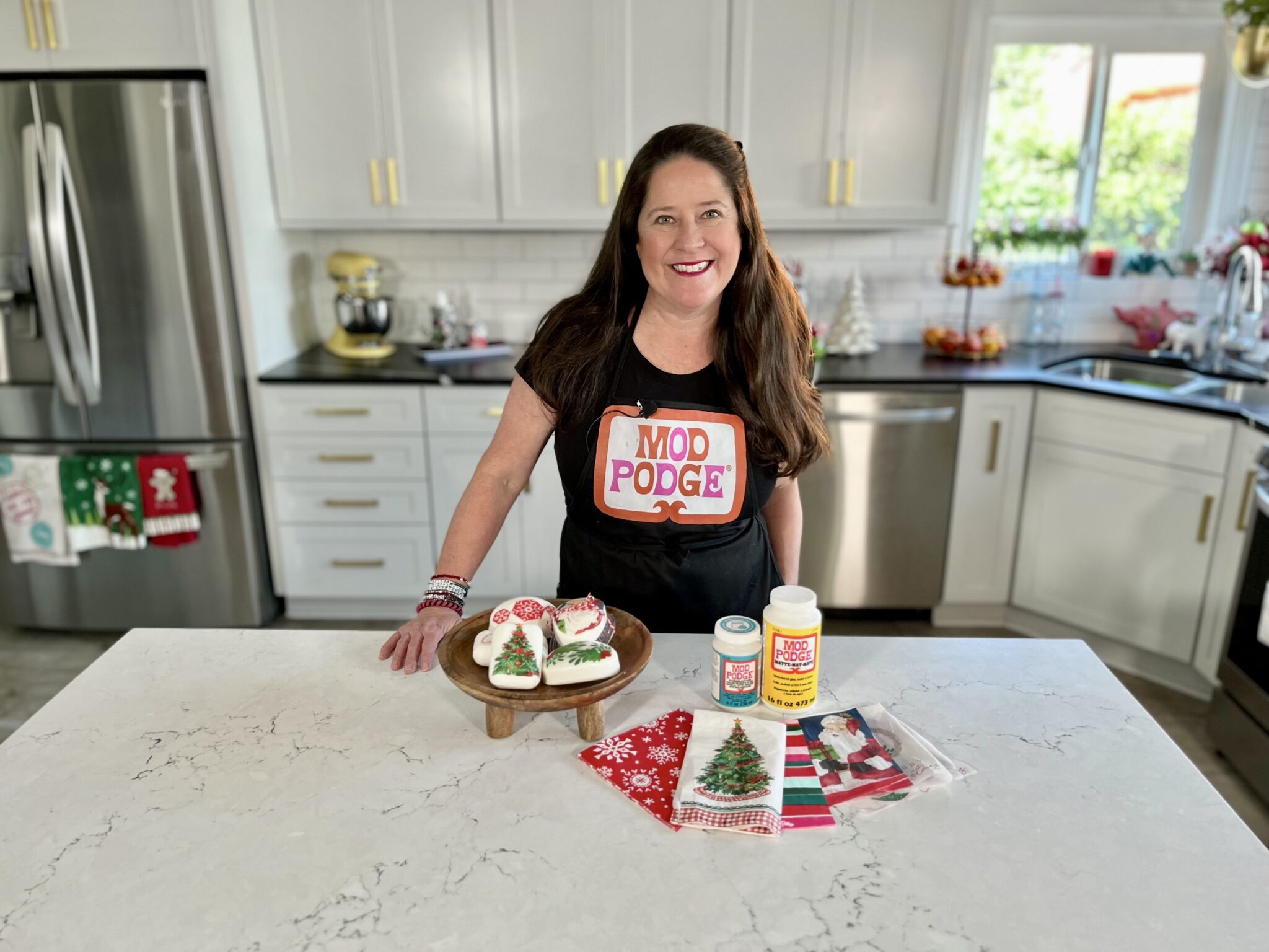 Learn How to Decoupage Soap with Napkins and Mod Podge - CATHIE FILIAN ...