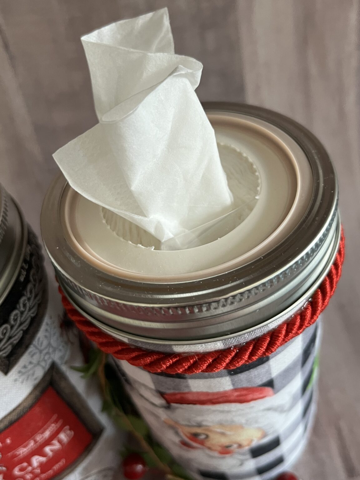 Mason Jar Tissue Dispensers Learn How to Make - CATHIE FILIAN's ...
