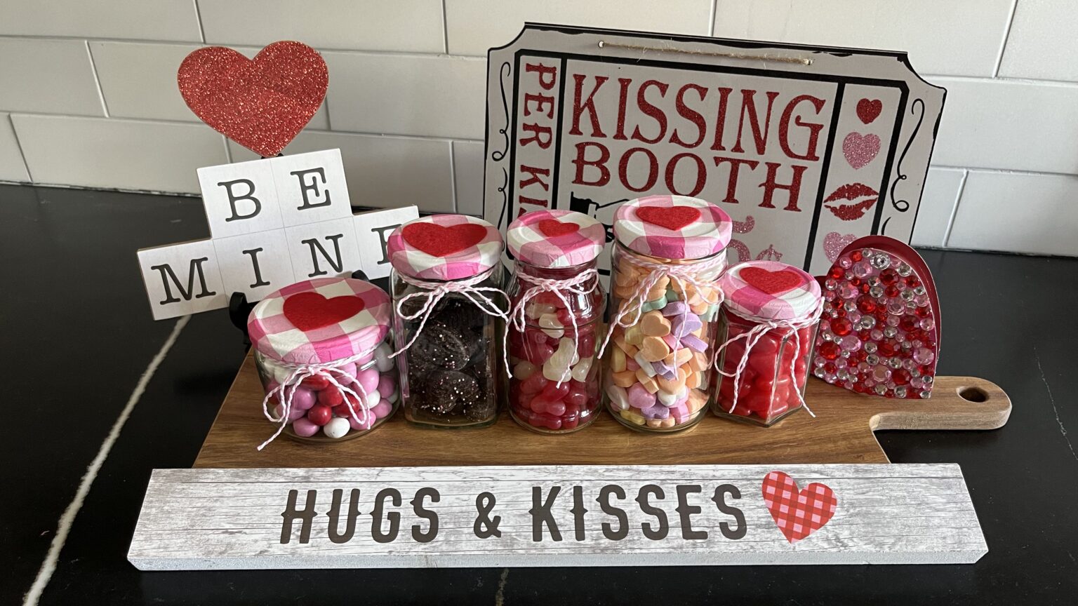 Upcycled Valentine Candy Jars with Mod Podge - CATHIE FILIAN's Handmade ...
