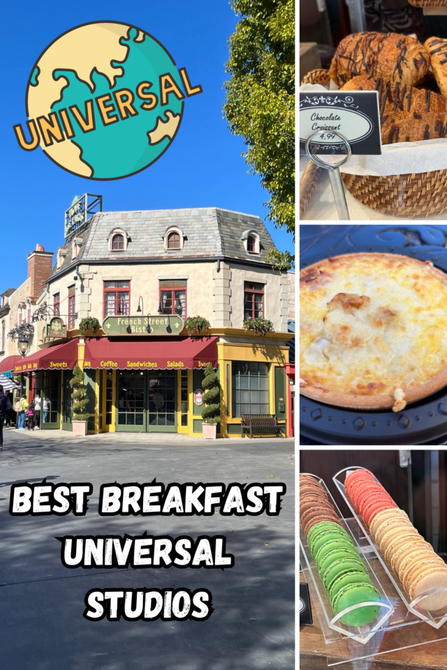 Best Breakfast at Universal Studios, French Street Bistro, Hollywood ...