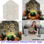Hocus Pocus DIY Sign How to Makeover Wood Signs with Napkins and Mod ...