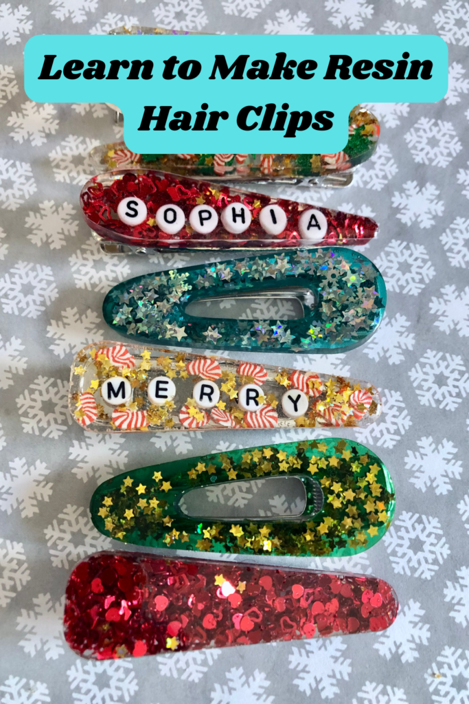 8 DIY Christmas Jewelry and Resin Hair Clips to Make Give or Sell ...