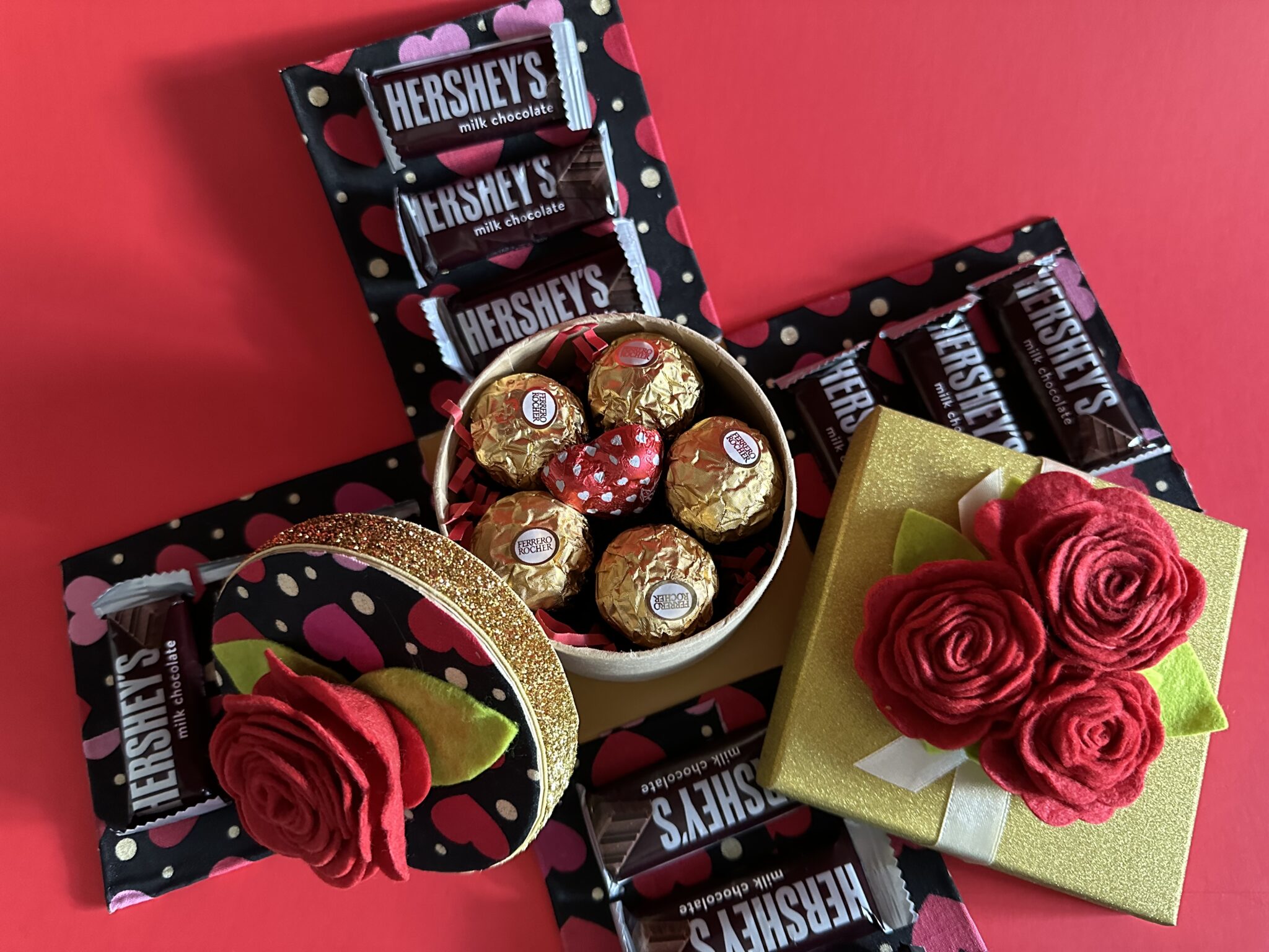 DIY Exploding Gift Box Tutorial for Valentine's Day Gift Ideas - CATHIE ...