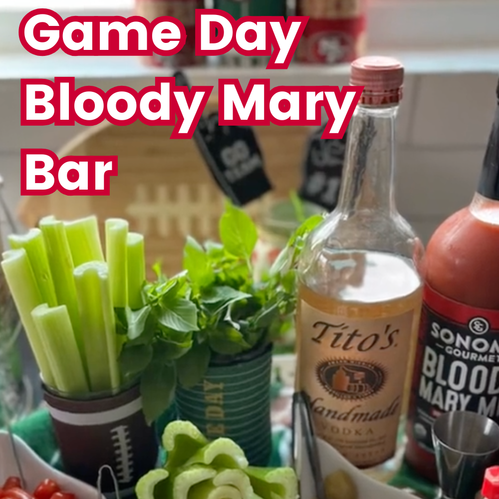 How to set up a Bloody Mary Bar Set Up, Supplies and Recipe Ingredients ...