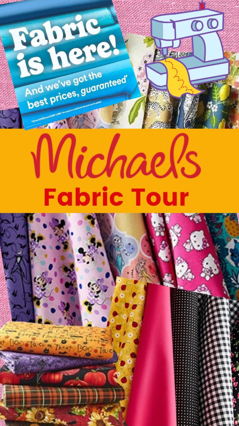 Fabric Tour at Michaels Craft Store - CATHIE FILIAN's Handmade Happy Hour