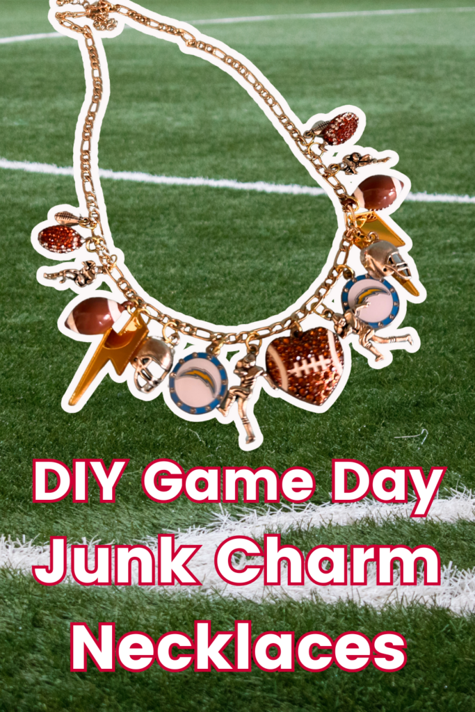 DIY NFL Football Charm Necklace Junk Jewelry Making Tutorial - CATHIE ...