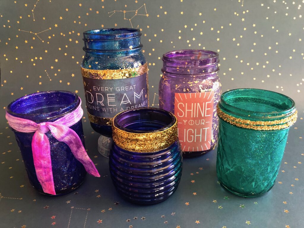 12 DIY Galaxy Dorm Ideas Mini Fridge, Mod Podge Cooler Organizers ...