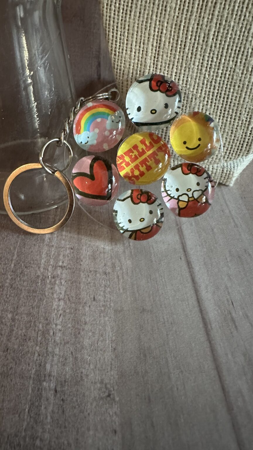 Dollar Tree Glass Marble Jewelry Necklaces Rings Keychains - CATHIE ...